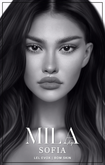 Second Life Marketplace - .MILA. Sofia Skin [LeLutka EvoX] DEMO